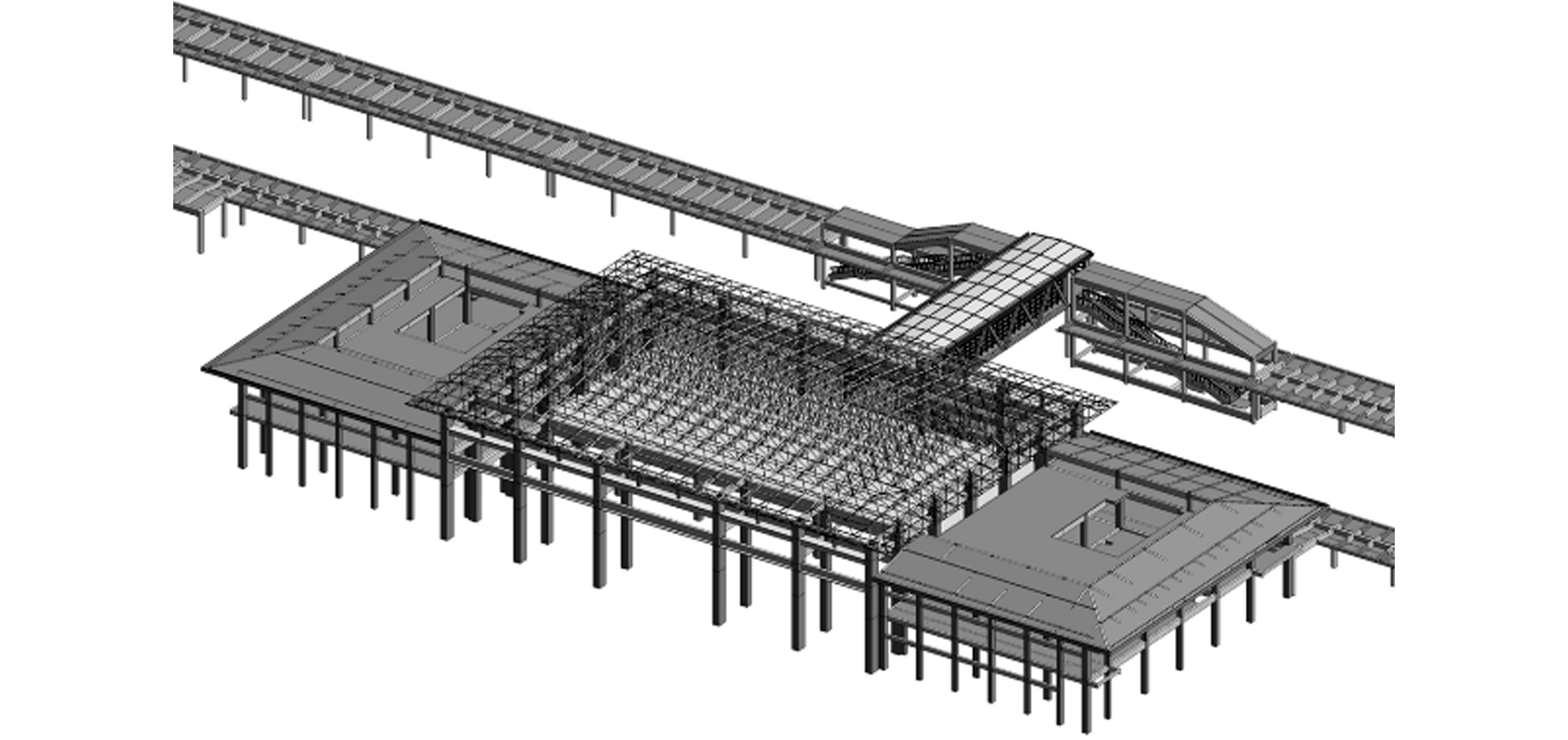 高速铁路线性BIM模型快速拉伸算法研究